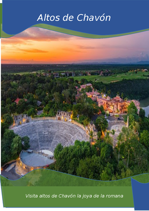 Lugares turisticos de america - Contenido - Studocu