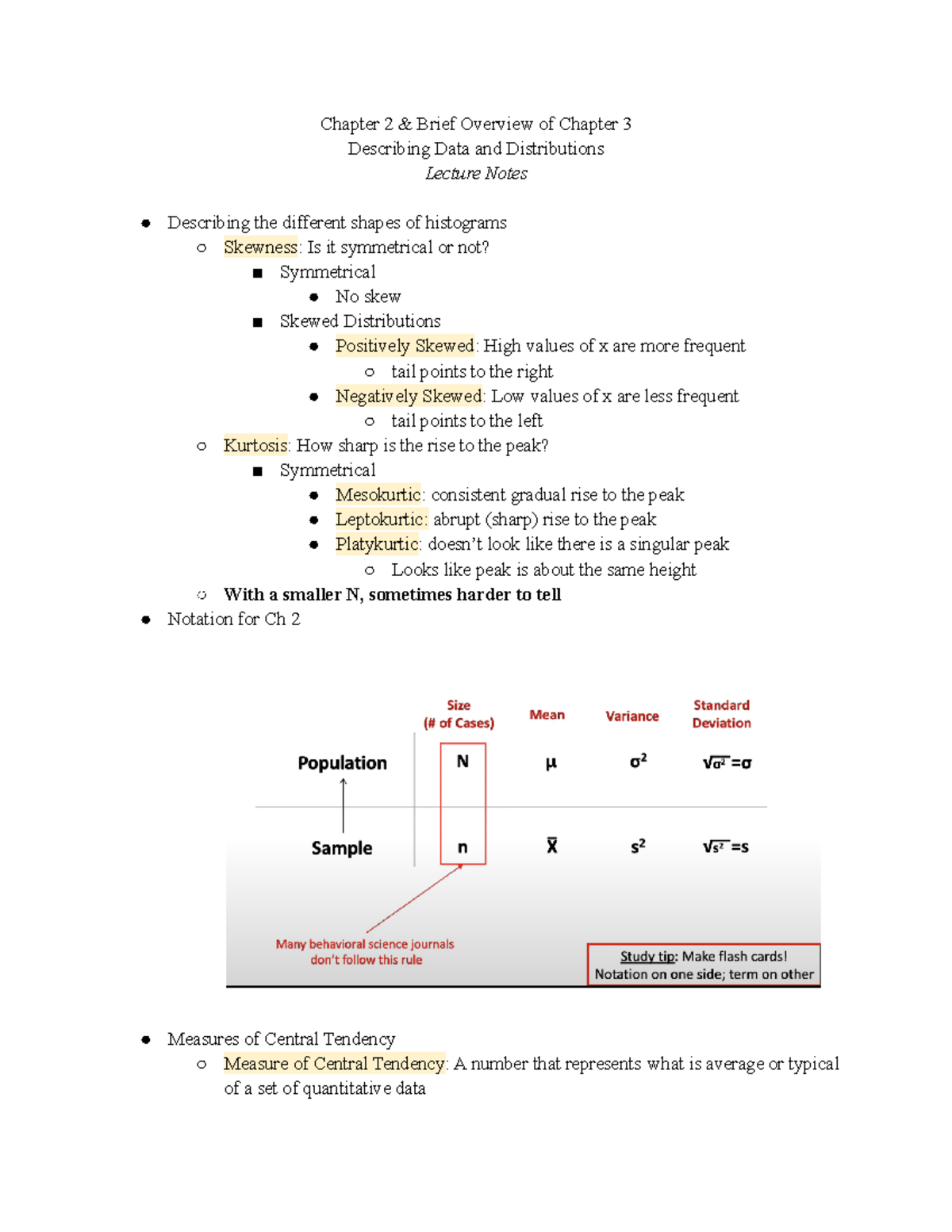 SOCI3307: Chapter 2 and Brief Overview of Chapter 3 - Chapter 2 & Brief ...