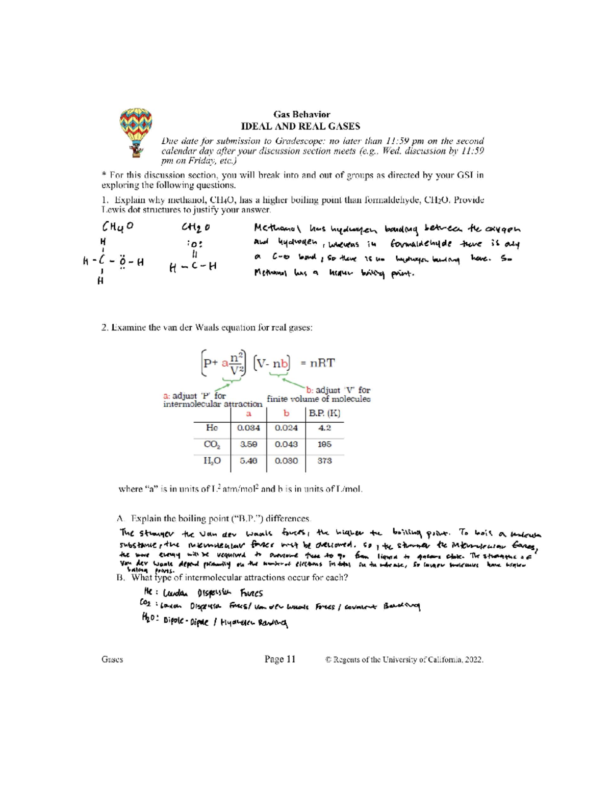 CHEM1A Discussion WS 3 - CHEM 1A - Studocu