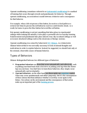 Unit 3 - report - A Classic Example Here's one well-known example of ...