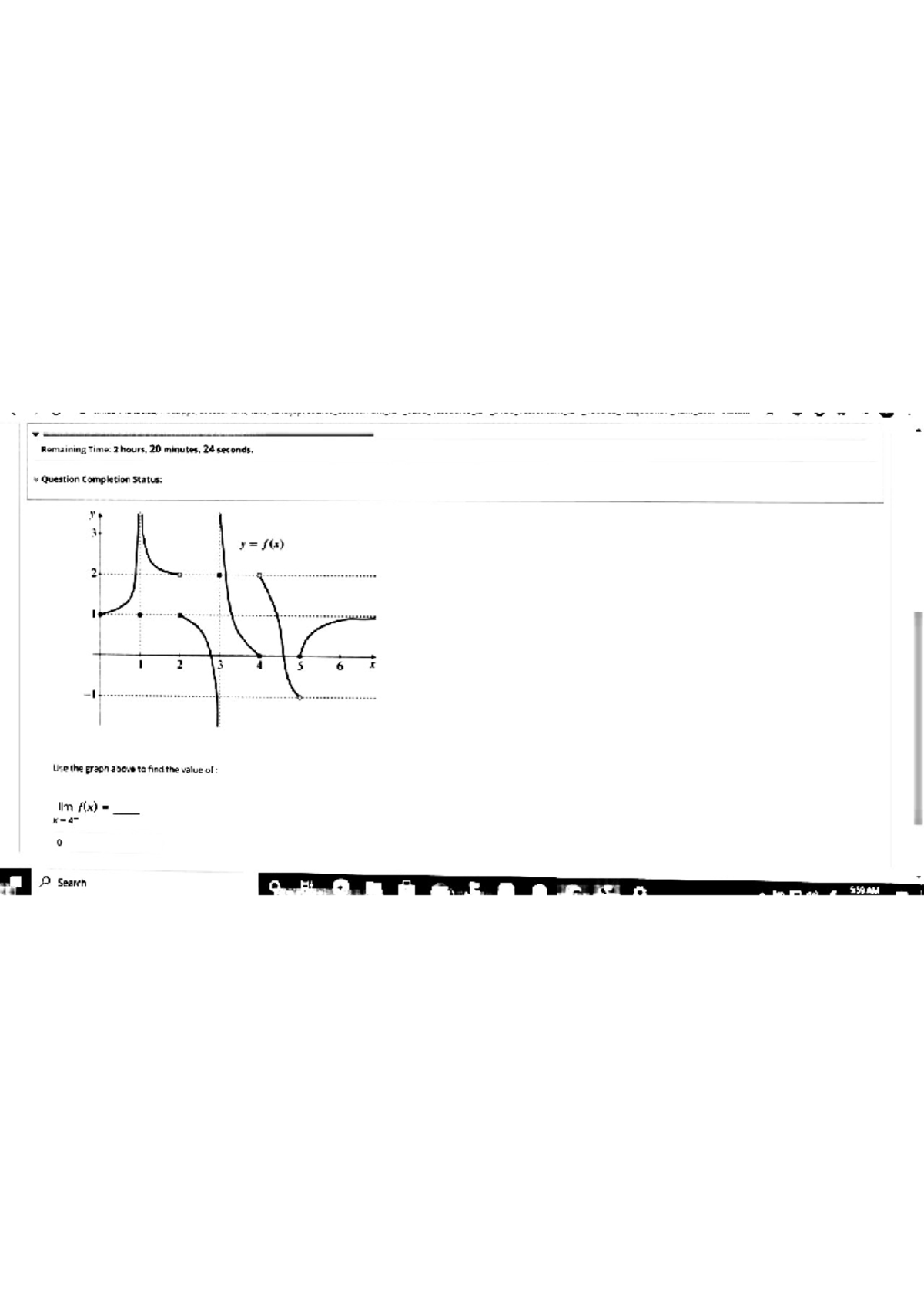 SMTH011 test 1 2021 - Remaining Time: 2 hours, 20 minutes. 24 seconds ...