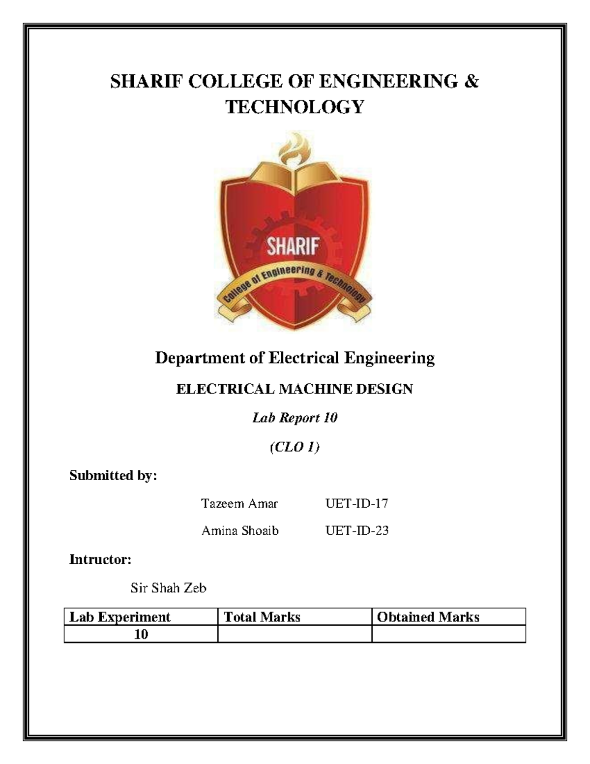 Lab 10-12 EMD - lab experiment10 to lab experiment 12, concerned to hardware project in labwork ...