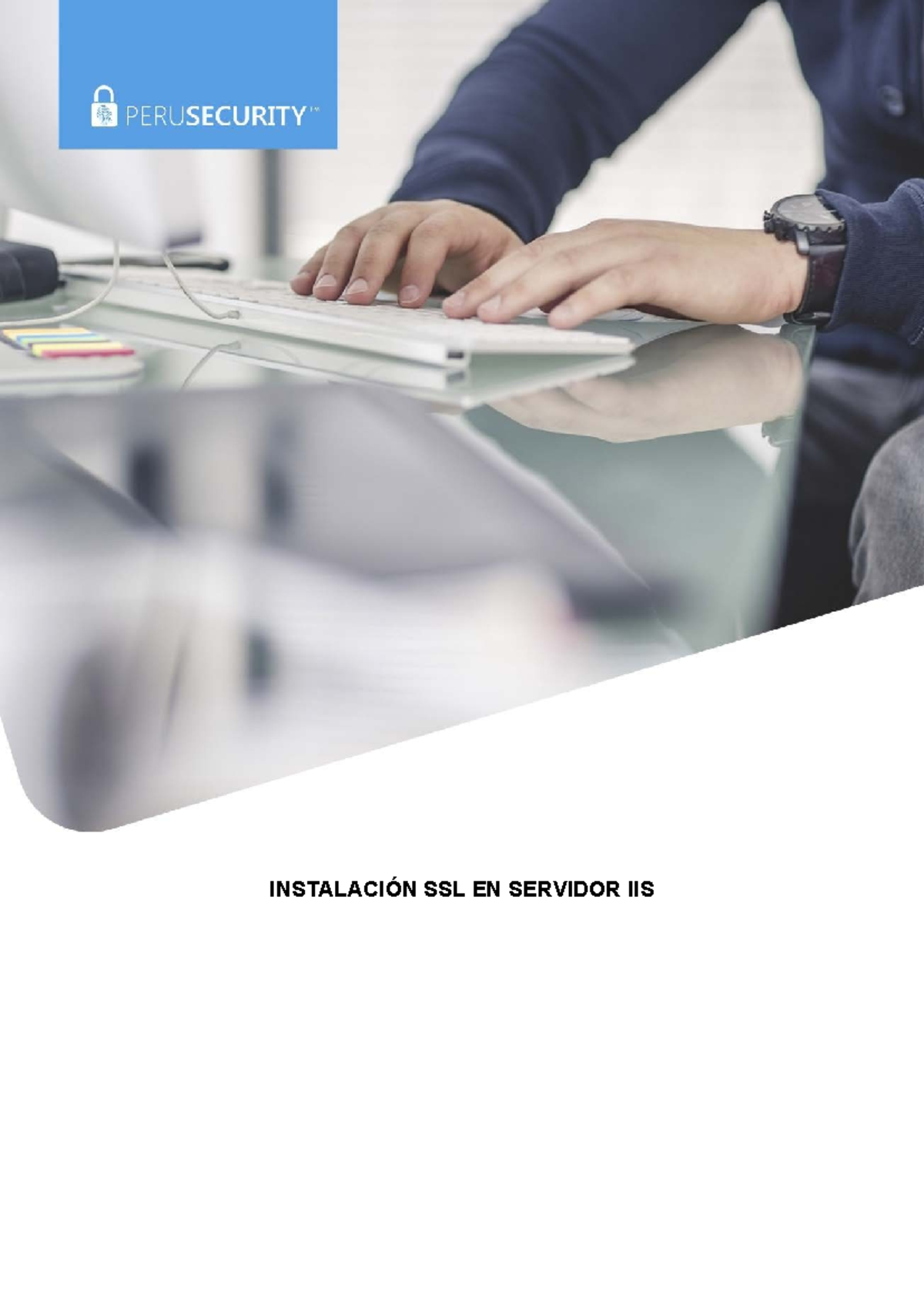 Manual Instalación SSL IIS - INSTALACIÓN SSL EN SERVIDOR IIS I. Objetivo El presente informe ...