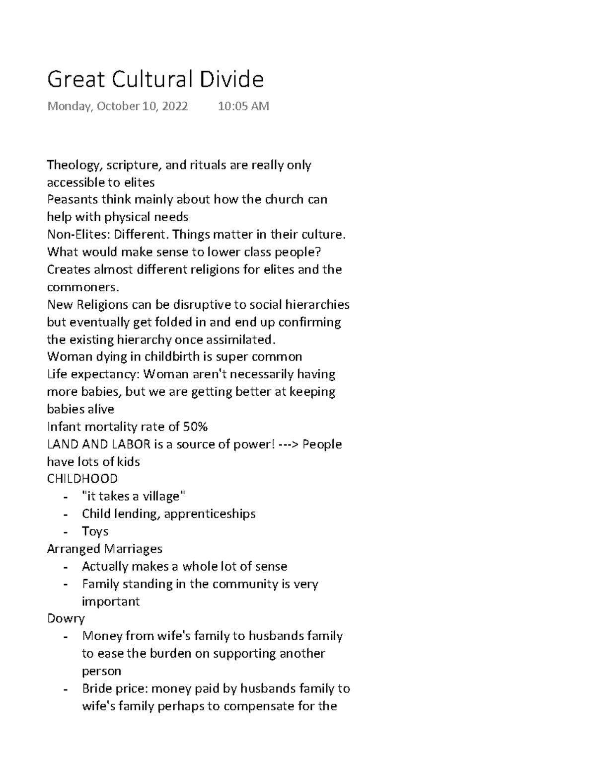 Great Cultural Divide - Jon Felt - Theology, scripture, and rituals are ...