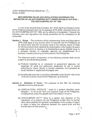 RA 7160 Local Govt Code 1991 - Eighth Congress Republic Act No. 7160 ...