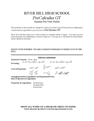 MATH 141 FA21 Written Homework - Introduction to Linear Functions - NAME: Written Homework ...