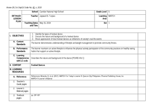 Lesson-1 - Lesson 1 PATHFIT - MEANING, OBJECTIVES, VALUES AND HISTORY ...