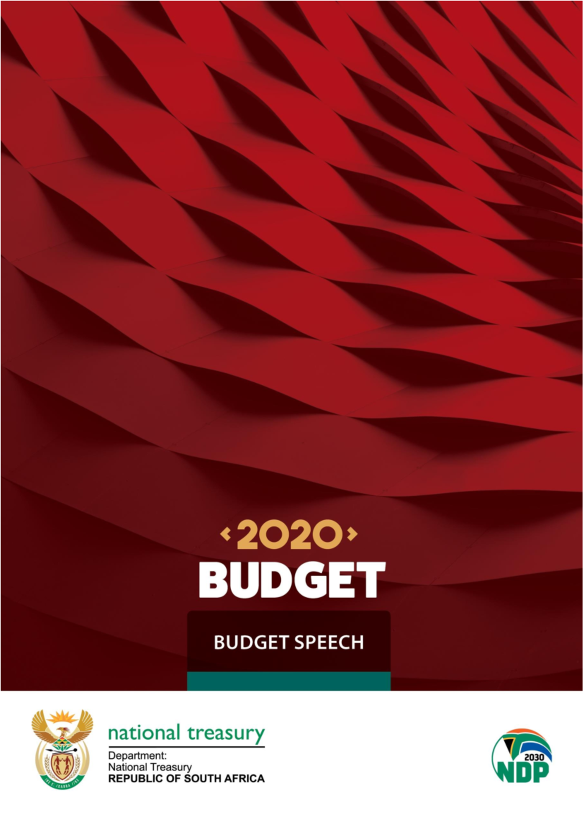Financial system - 2020 Budget Speech Check against delivery Tito Titus ...