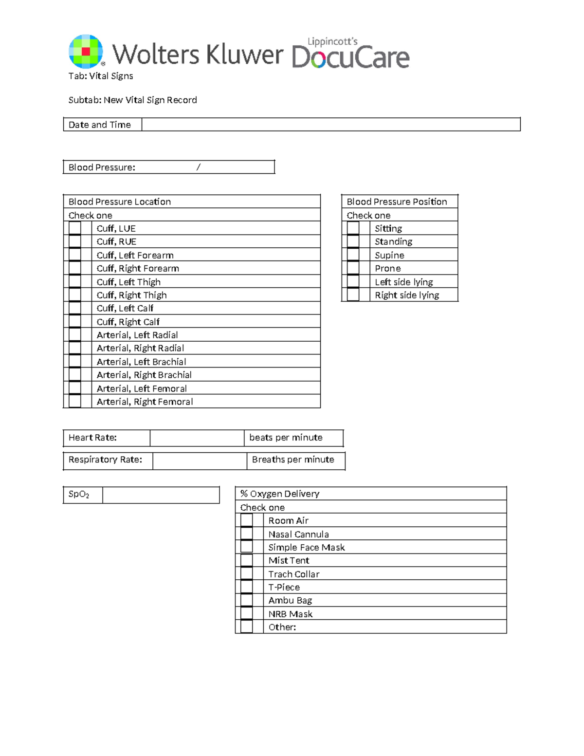 Vital Sign 1 - Studocu