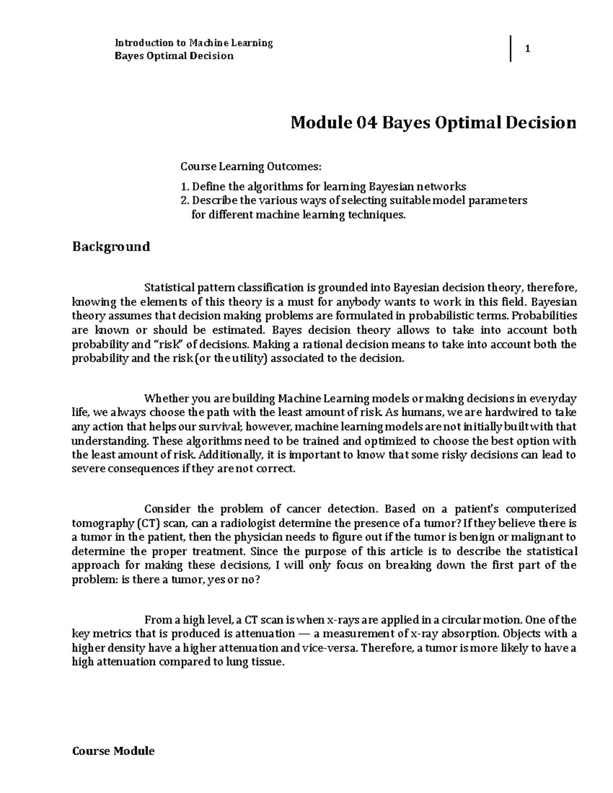Iml Module 4 Machine Learning Introduction To Machine Learning