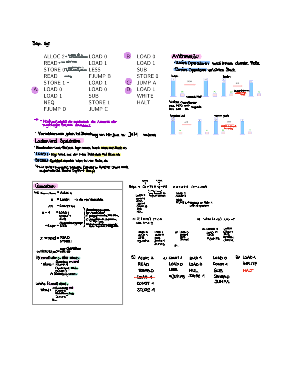 Kurze Zusammenfassung zum Thema Mini JAVA - Bsp Ggt EFakeiuoziiere ...