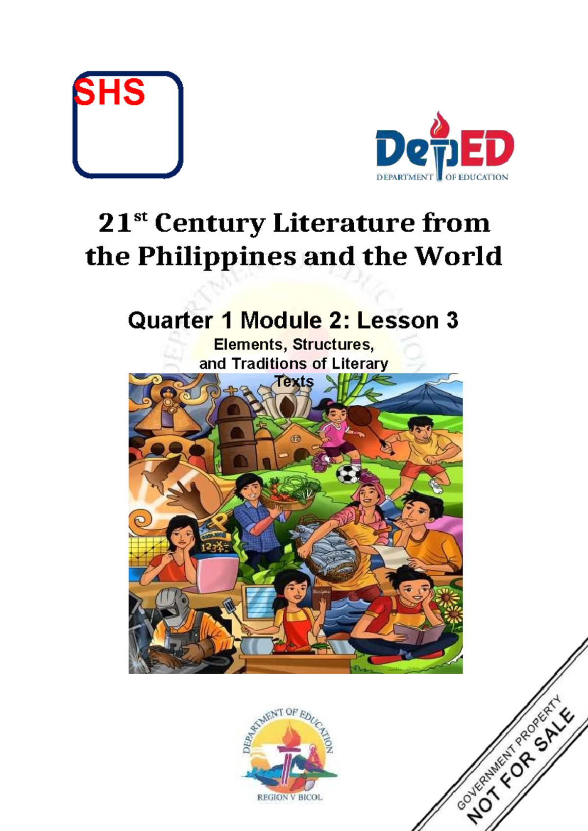 Edited-Q1-Module-2-Lesson-3-1 - 21 st Century Literature from the ...