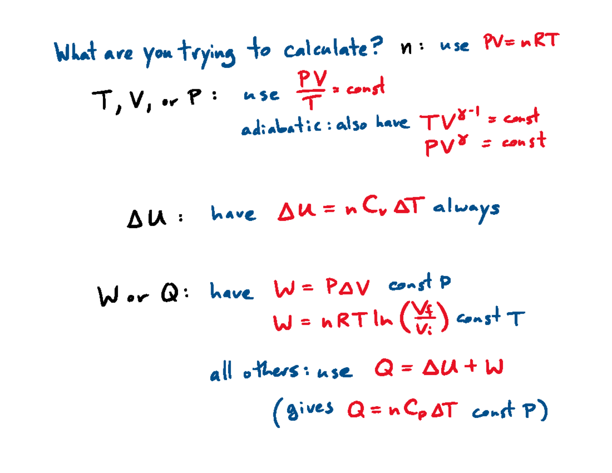 Lecture 22 - Around a full cycle, we can say that the net heat flow QH ...