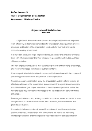 Reflection Paper Tangalin - 1 | P a g e Republic of the Philippines ...