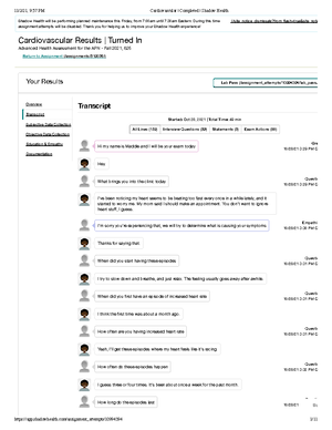 Conversation Concept Lab Completed Shadow Health - Conversation Concept ...