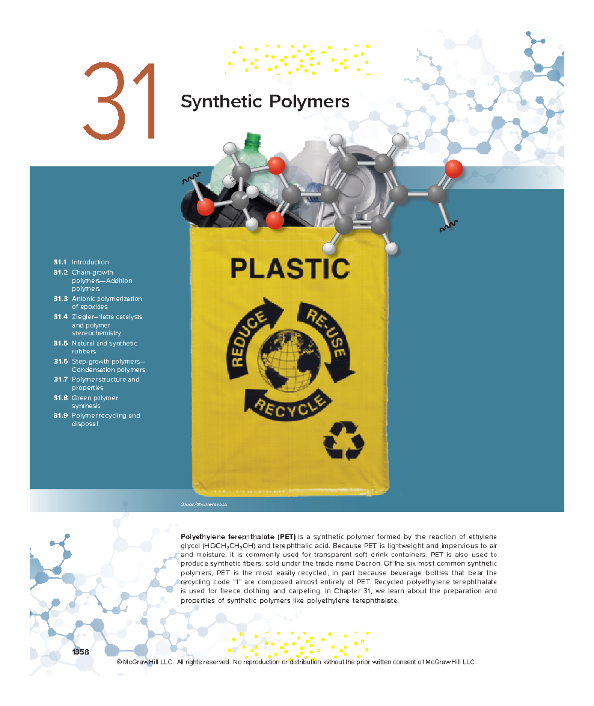 Chapter 31 - 13581358 31 Synthetic Polymers 31 Introduction 31 Chain ...