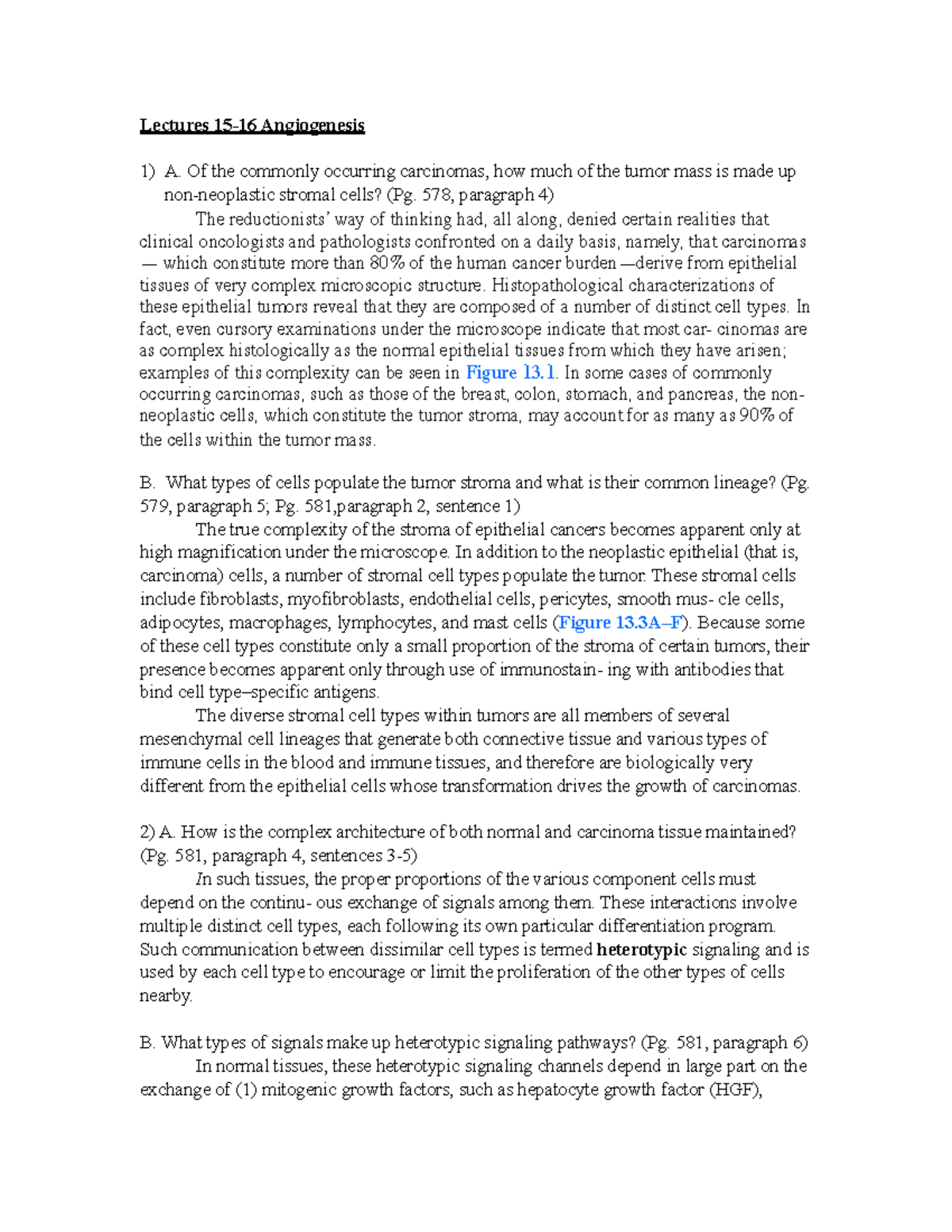 Study guide 15-16 - Lecture notes lecture 15-16 - Lectures 15-16 ...