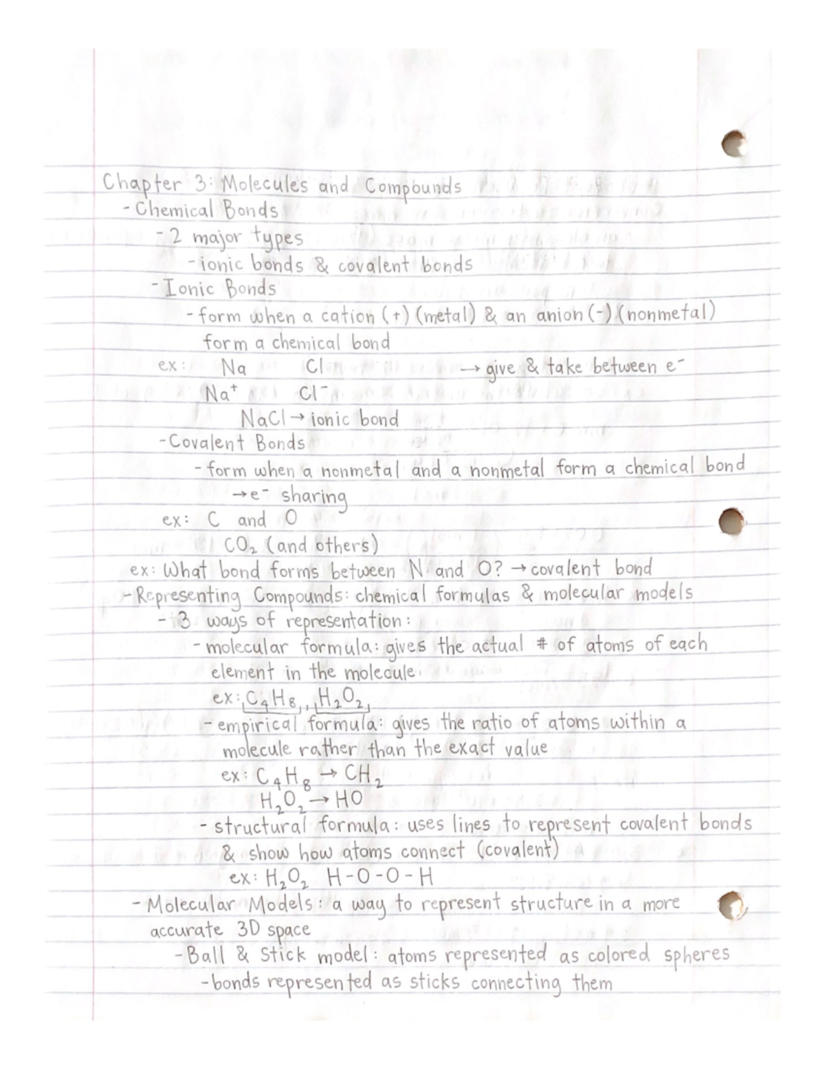General Chemistry I Notes - CHE 152 - Studocu