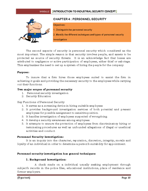 Chapter 7- VIP Security - CHAPTER 7 : VIP SECURITY Objectives ...