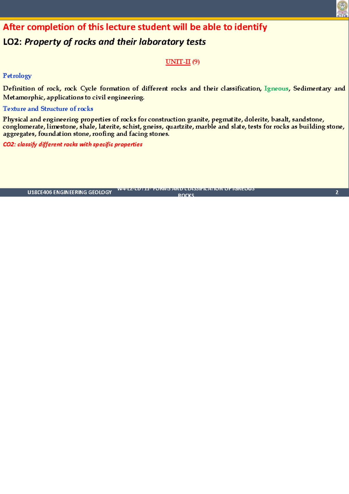 Eg ppt1 - Notes - After completion of this lecture student will be able ...