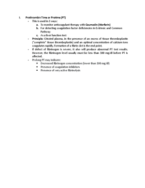 Protamine Sulfate TEST - Method: A. Protamine Sulfate Test The test ...