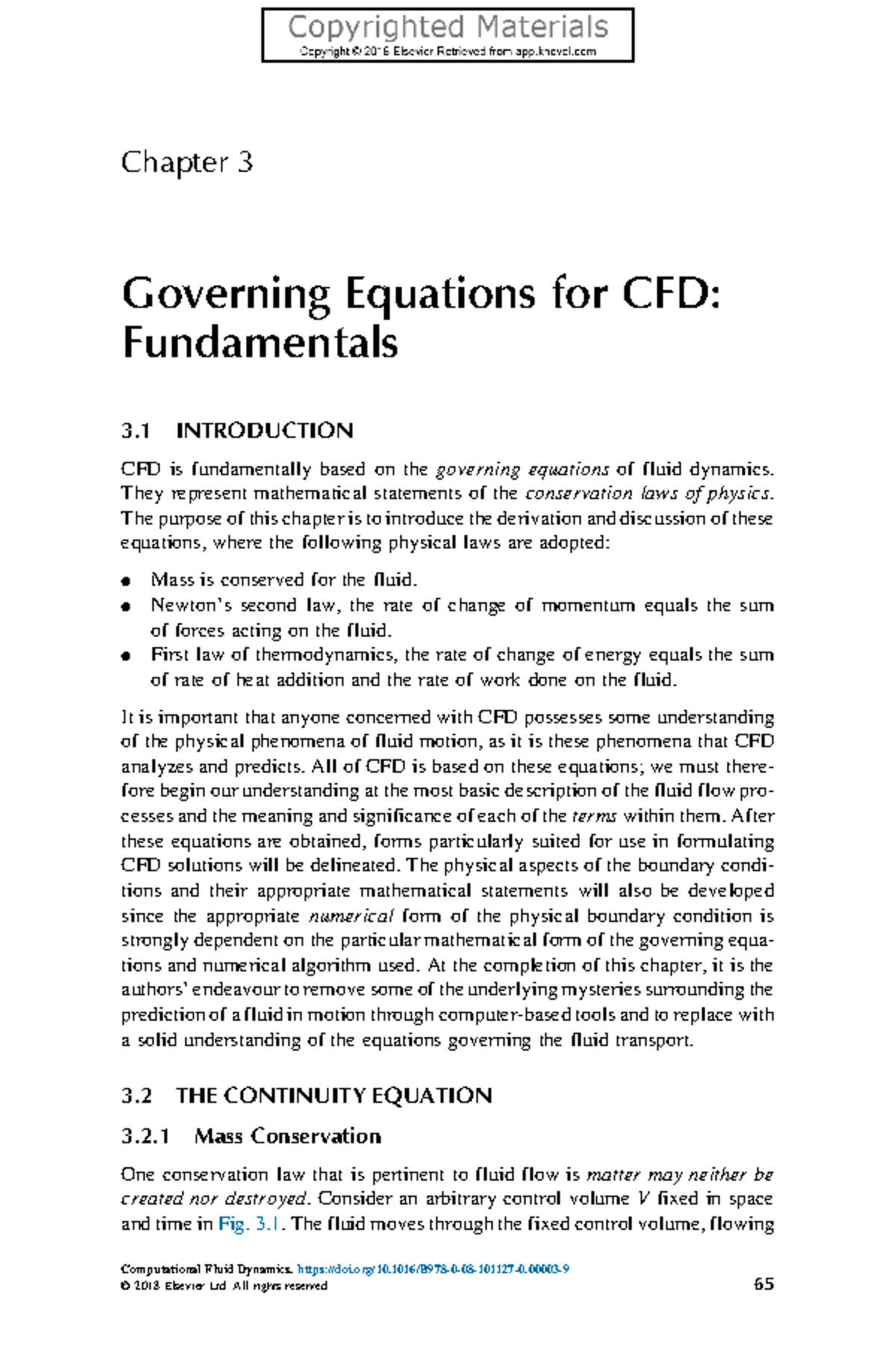 Mass-conservation - textbook chpt 3 - Civil Procedure: A Practical ...