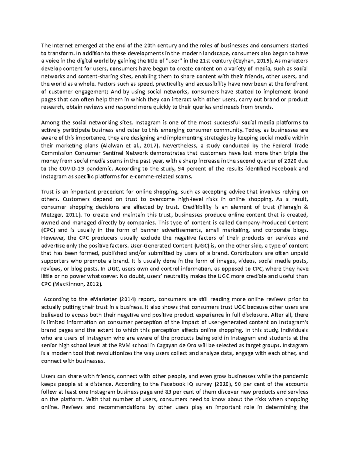 Document-8 - practical research assignment - The Internet emerged at ...