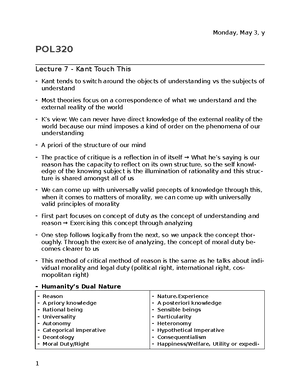 Tilly War Making&State Making As Organized Crime - Pol320Y1 - Studocu