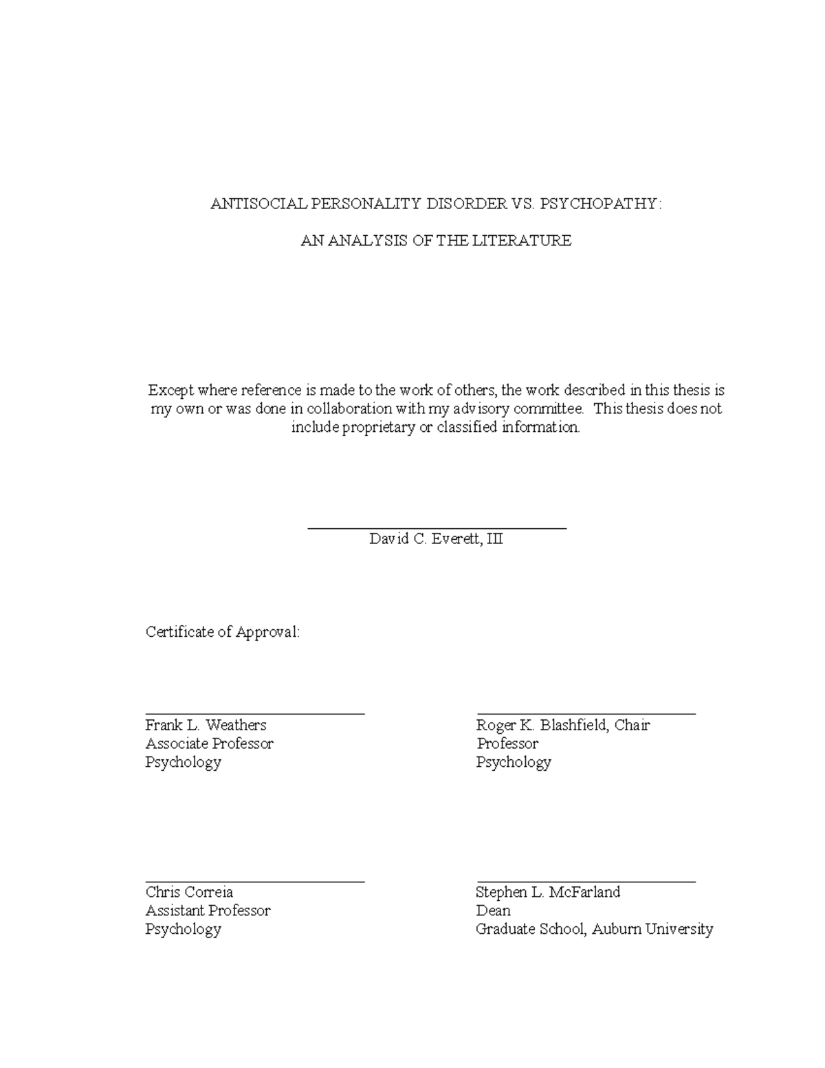 APD vs Psychopathy - Statistics for People Who Hate Statistics ...