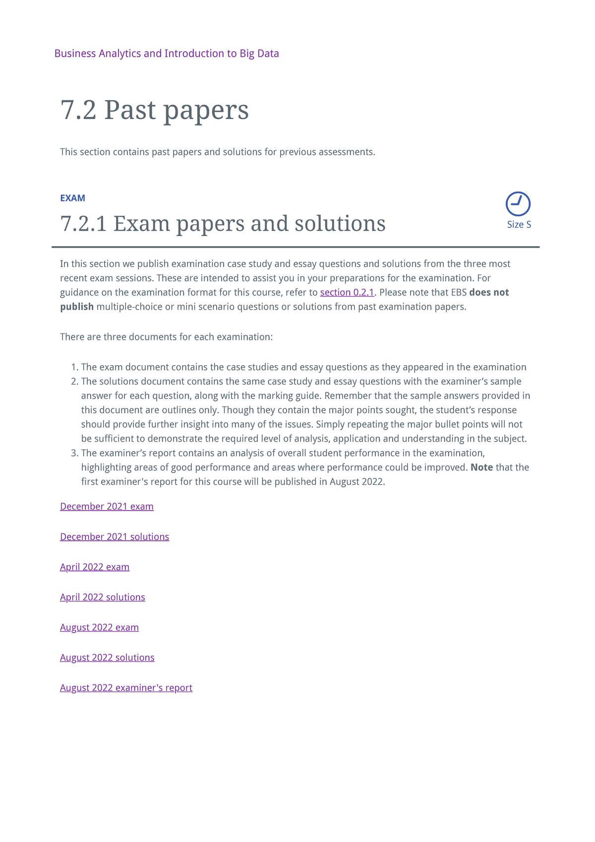 Data Visualisation and Analytics - Notes - This section contains past ...