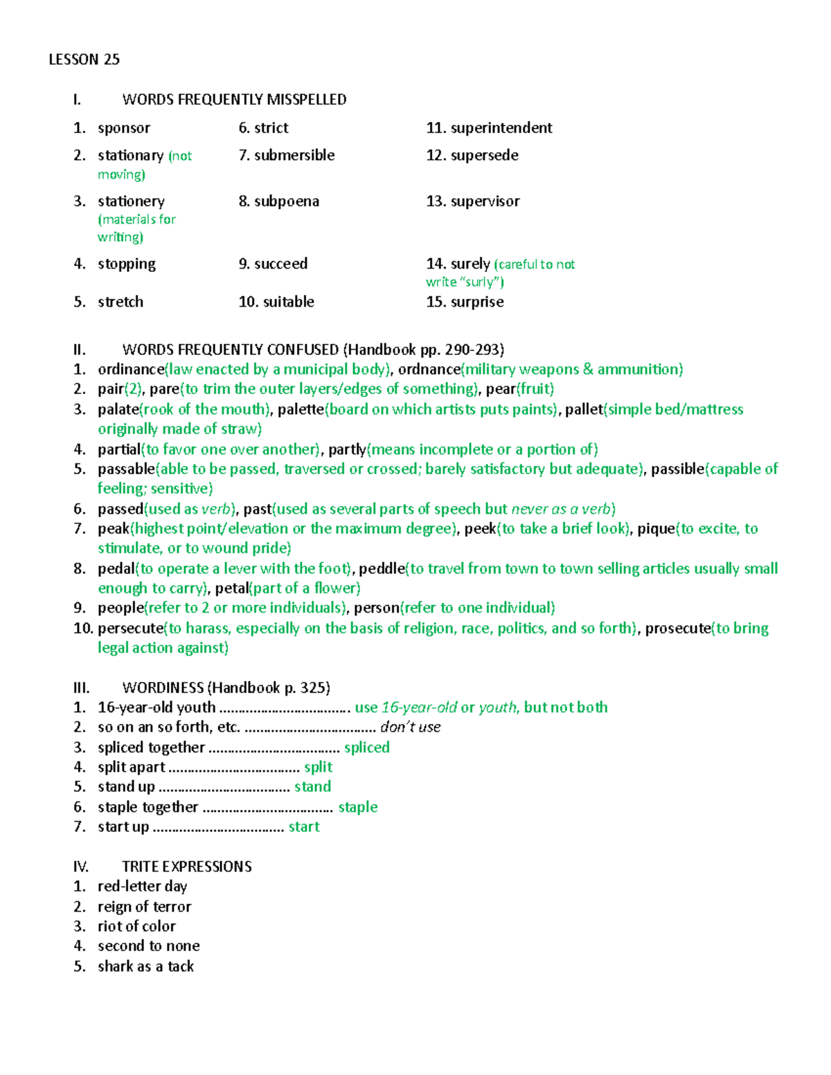 COM 131 - Lesson 25 - Taught by Professor Rory Faust - LESSON 25 I ...