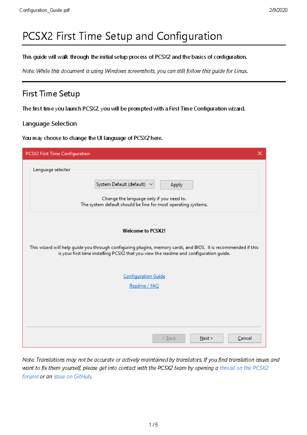 Configuration Guide - Feito por um bem maior - Configuration_Guide 2/9 ...