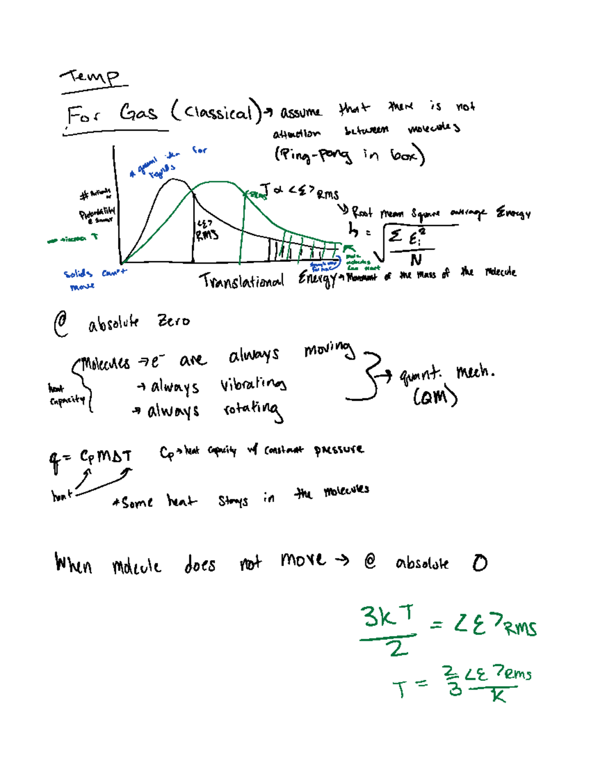 Note Feb 7, 2025 - Quant chem lecture notes - classical assume that ...