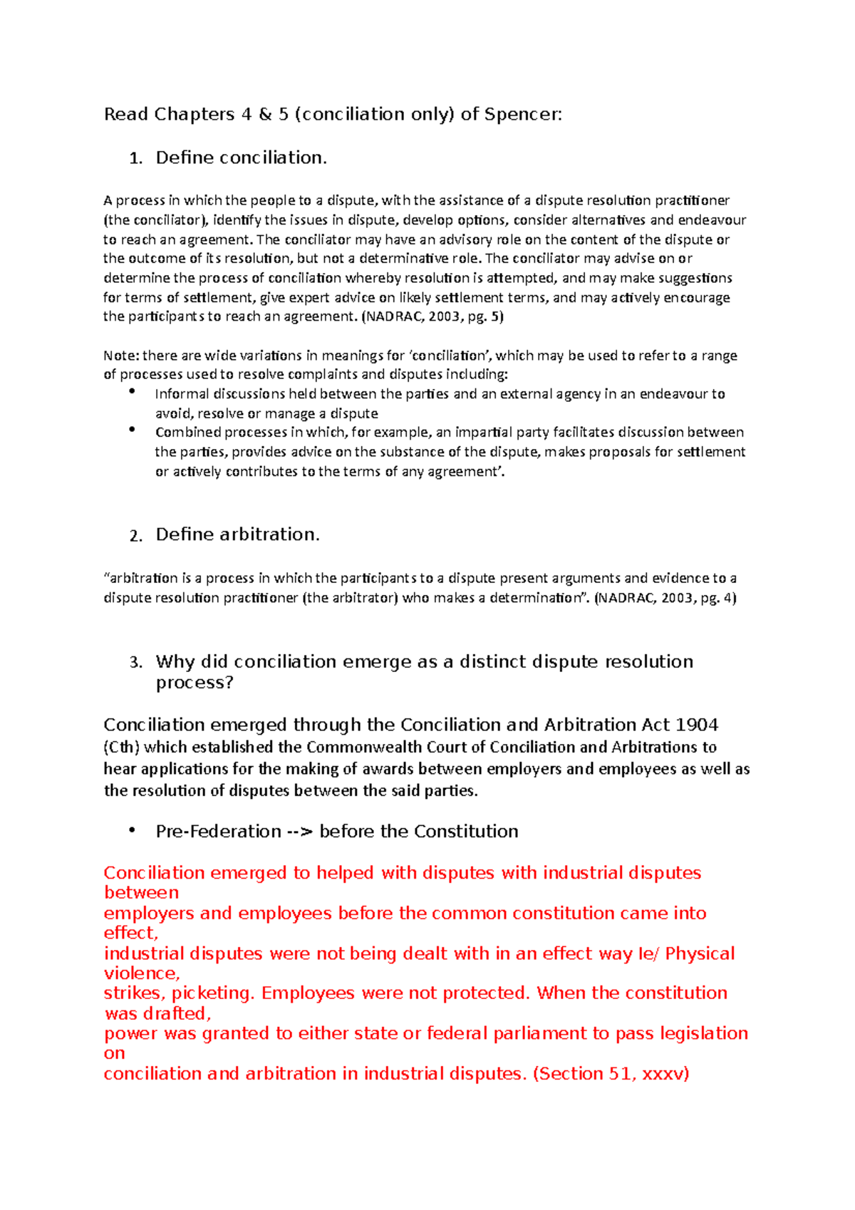 Week 10 tutorial - LLB103 - QUT - Studocu