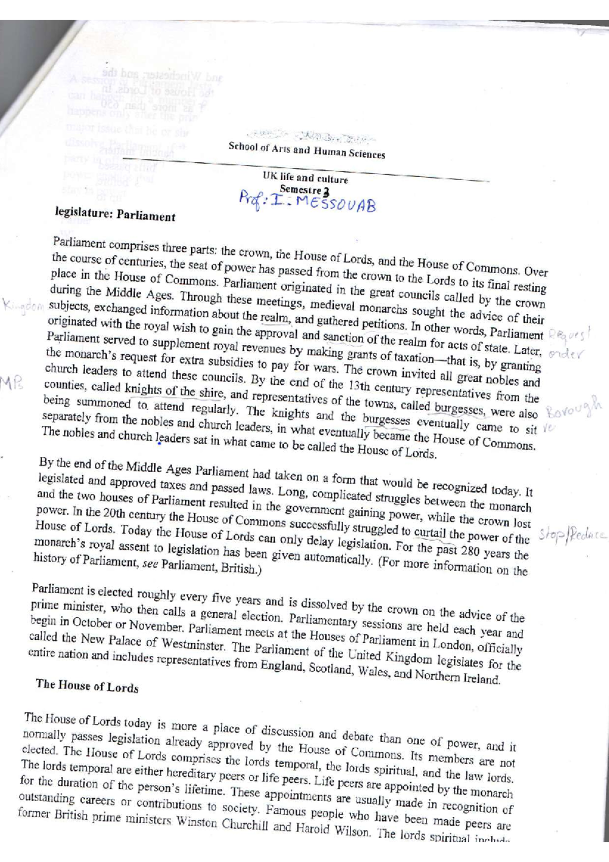 Politics in the UK - The political system in the UK - British culture ...