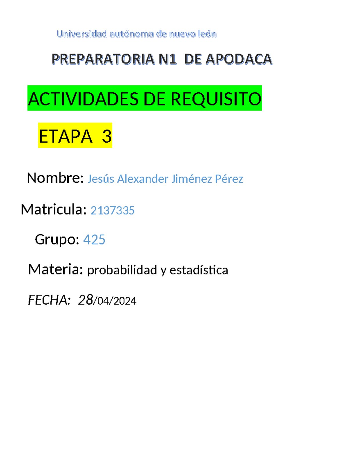 AR JAJP Etapa 3 Py E - probabilidad y estadistica - ACTIVIDADES DE ...