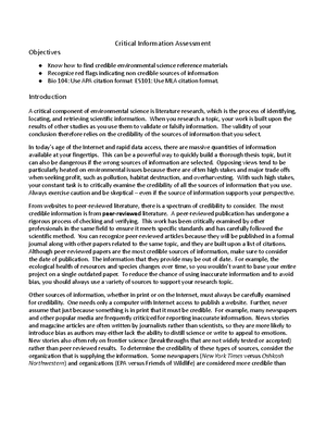 Env Notes 4 - Environmental Studies101 - Studocu