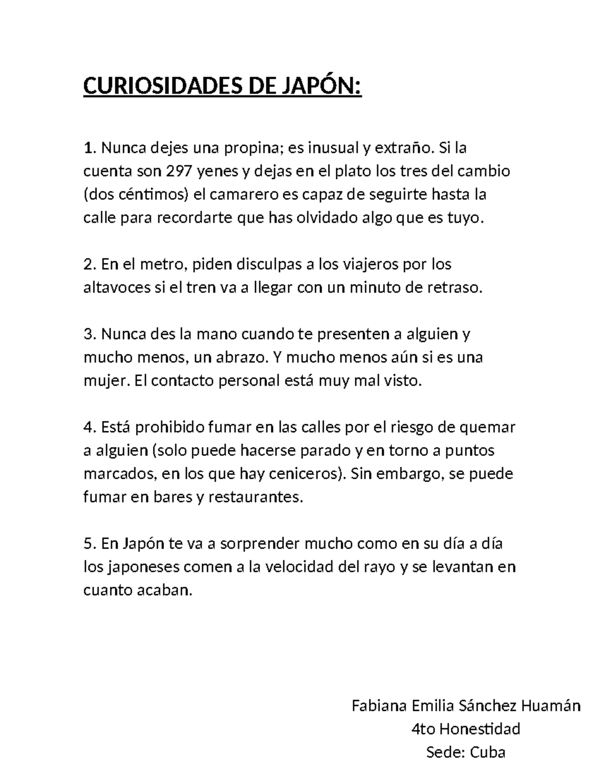 Curiosidades DE Japón - CURIOSIDADES DE JAPÓN: Nunca dejes una propina ...