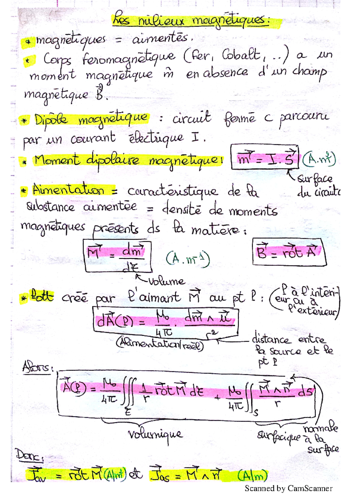 Résumé Electro 2 - Summary Électromagnétisme - Studocu