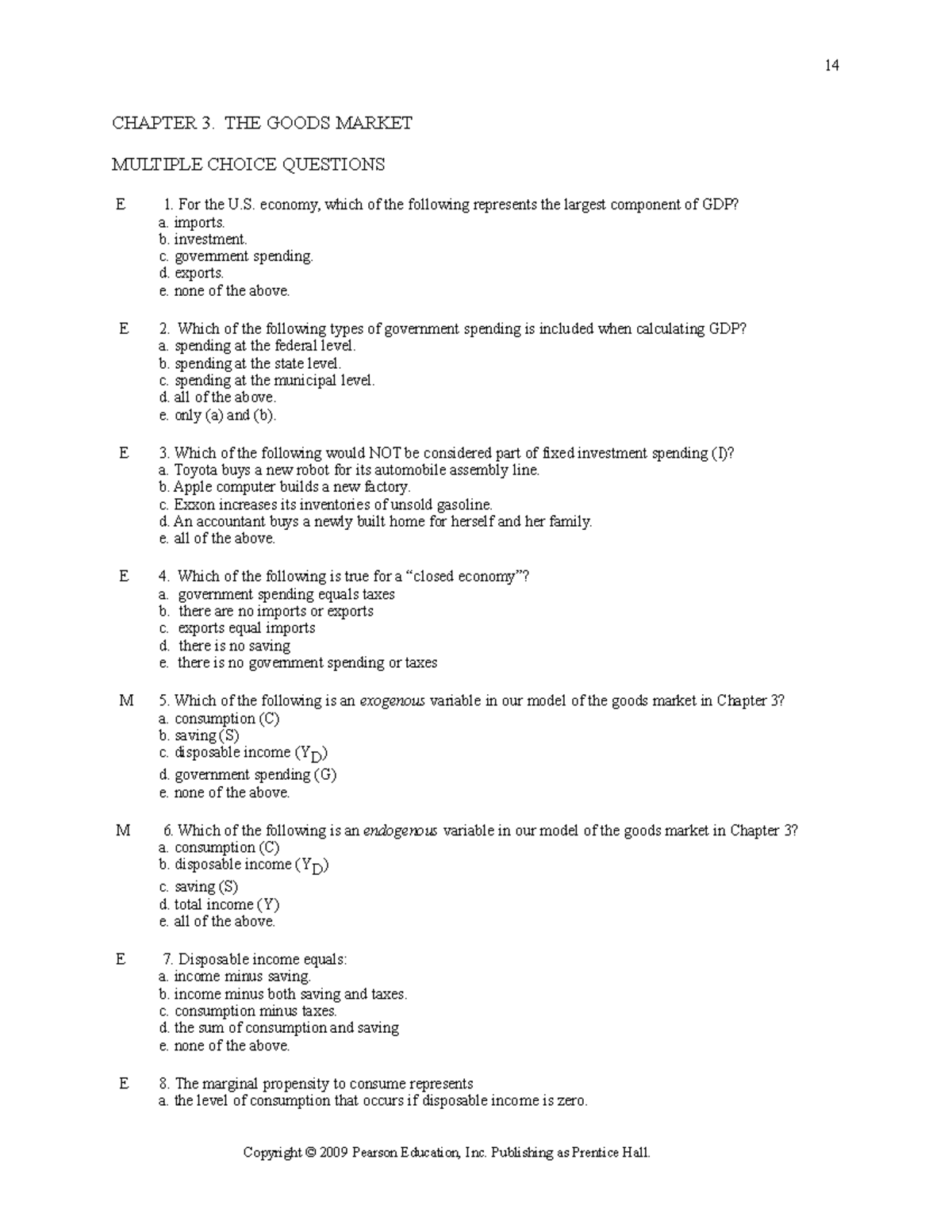 Ch3 TB 5e - These are just a few multiple-choice questions - CHAPTER 3 ...