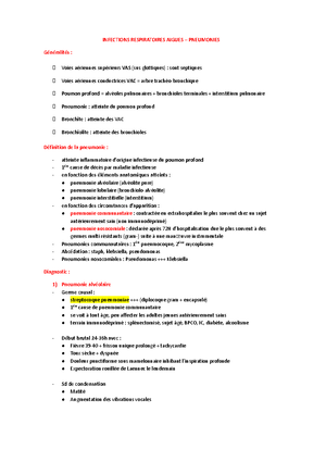 Copro parasitologie résumé - Coprologie parasitaire Dr Y. Merad (Cours ...