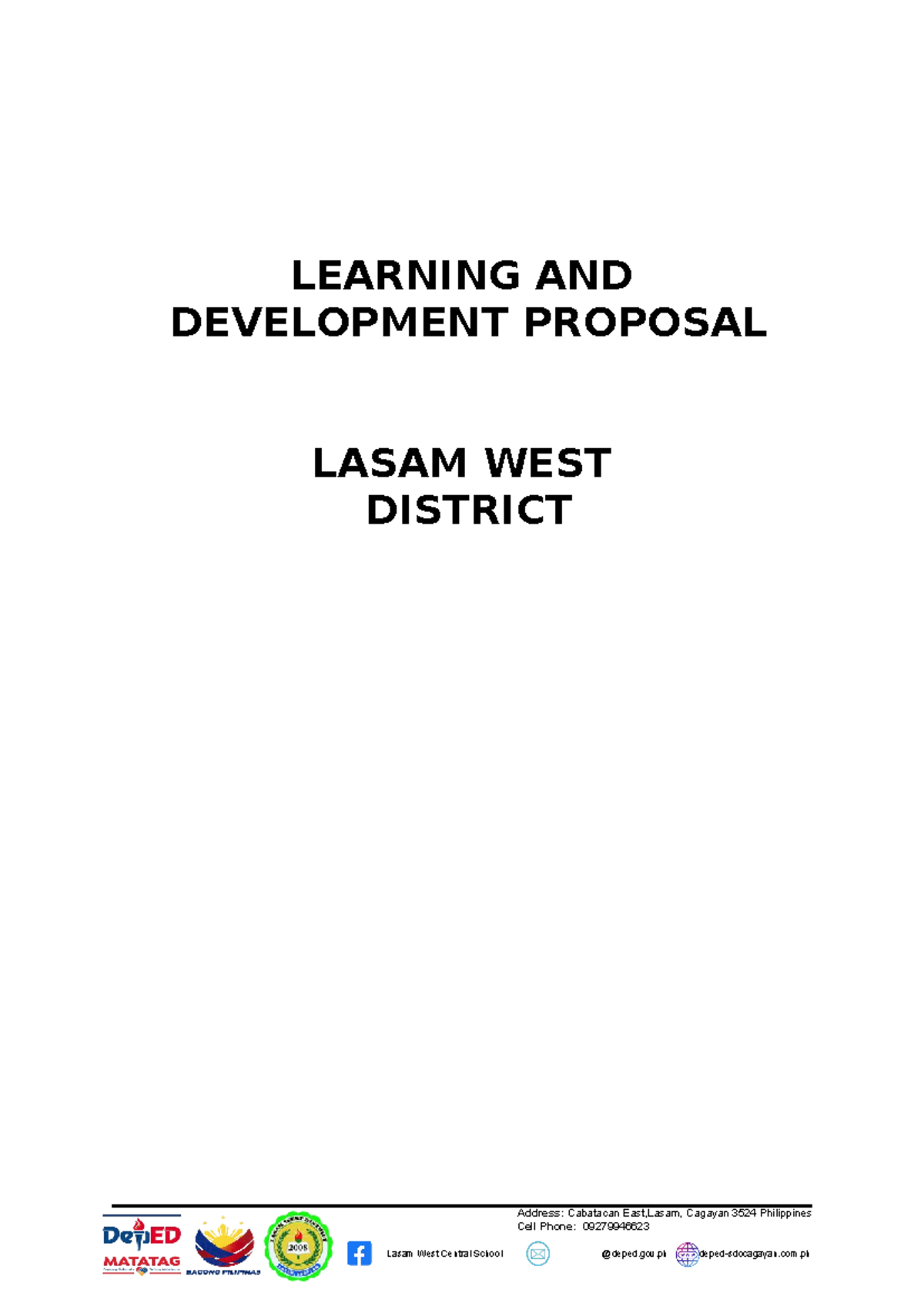 Learning-and-Development- Kinder- Upskilling LWCS-2023 - LEARNING AND ...