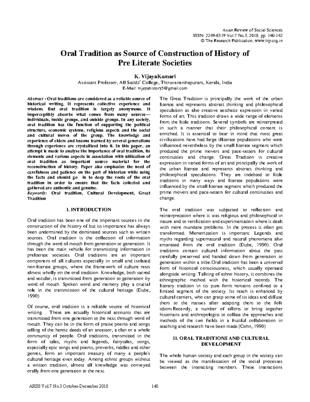 ARSS-Vol.7-No - An indepth summary - Asian Review of Social Sciences ...