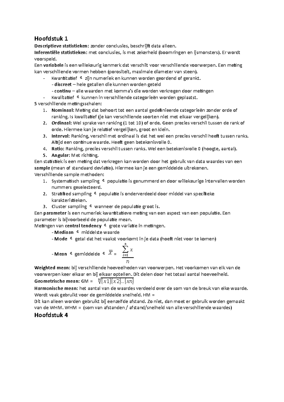 Statistieken en data - 2e jaars statistiek en data van de opleiding ...