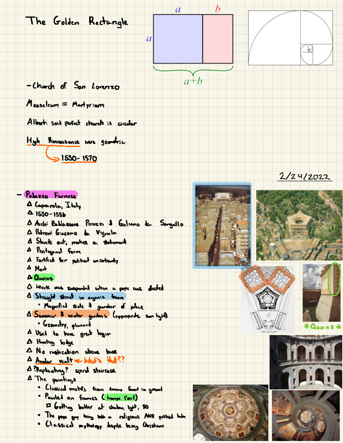 Arch Society 142 Part10 - The Golden Rectangle Church of San Lorenzo ...