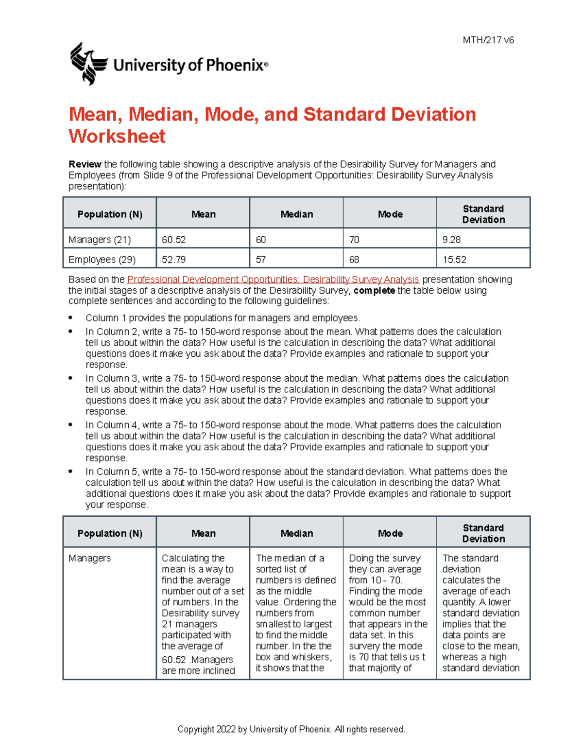 Mth217 v6 wk3 mean median mode and standard deviation worksheet - MTH ...