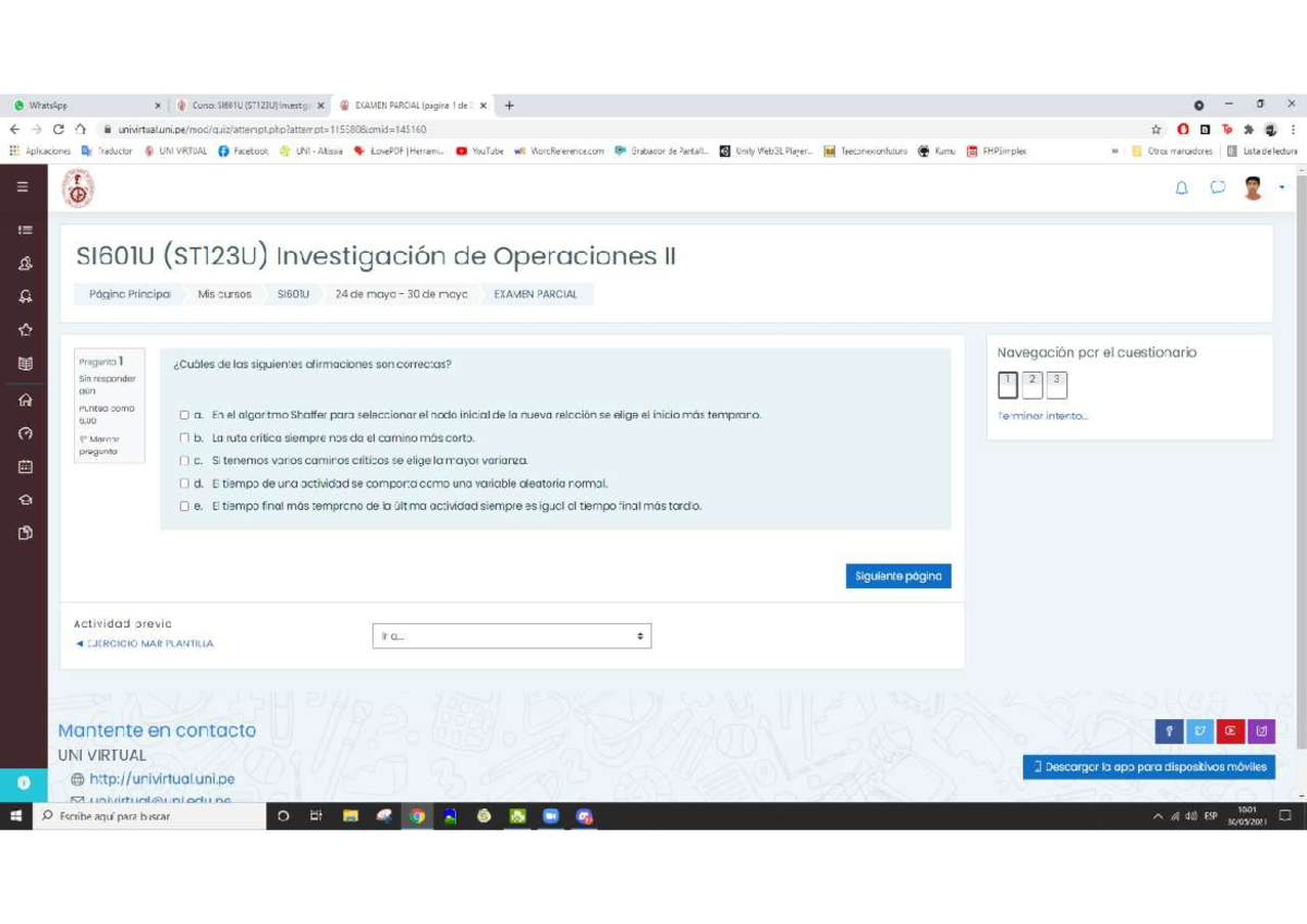 EP-IO2-Ulfe - asdasdd - WhatsApp Curso SI601U (ST123U) investig EXAMEN ...