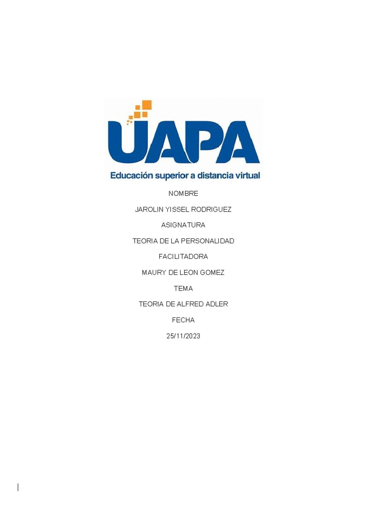 Infografia DE Teoria - tareas - NOMBRE JAROLIN YISSEL RODRIGUEZ ...