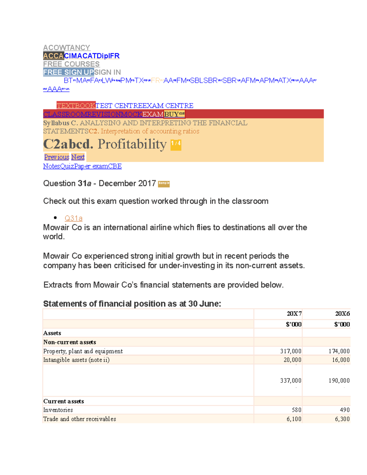 Finav - STUDY MATERIAL - ACOWTANCY ACCA CIMA CAT DipIFR FREE COURSES ...