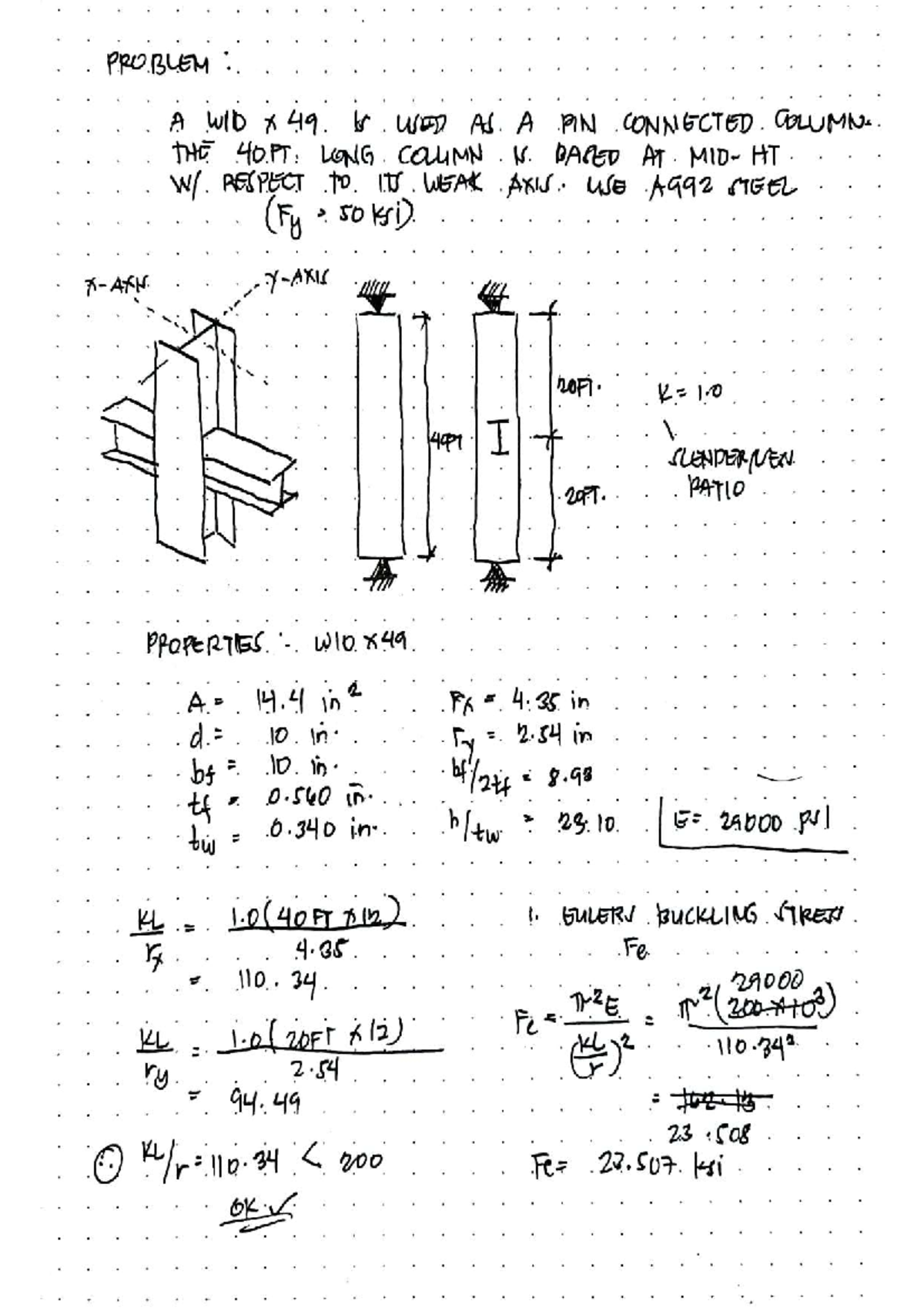 Design OF Column - Civil Engineering - Studocu